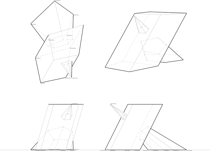 Intersection of Pyramid and Parallelepiped - Pinshape